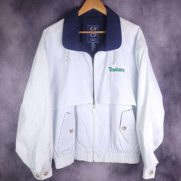 Gear For Sports | Jackets & Coats | Vintage 9s Embroidered Tropicana ...